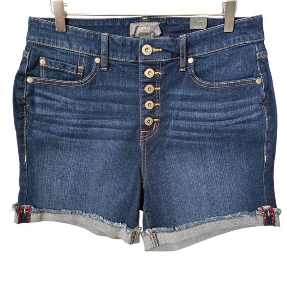 torrid | Shorts | Torrid 5 Inch Vintage Stretch Highrise Short | Poshmark
